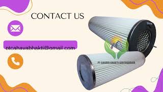 Jual High Temperature Dust Filter Pleated Paper Cartridge Filter ...