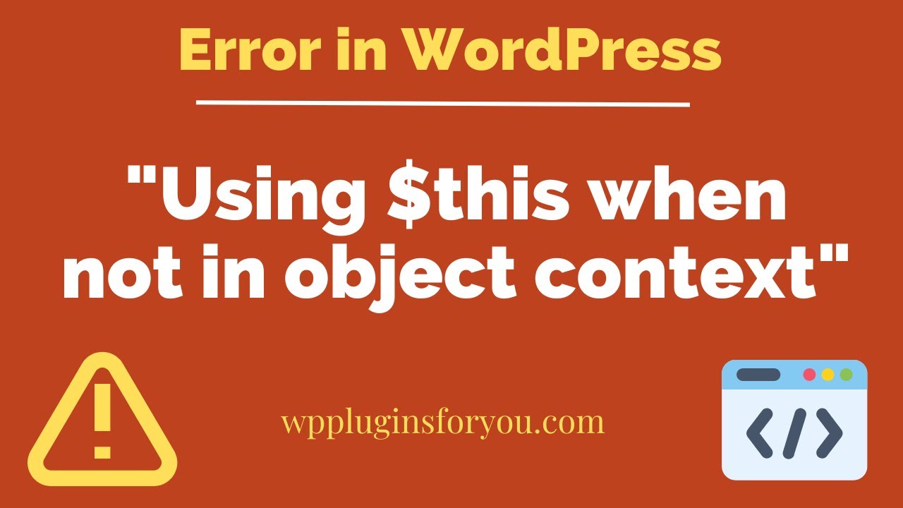How to solve WordPress 
