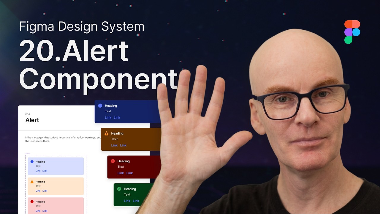 Figma Design System: 20 Alert Component
