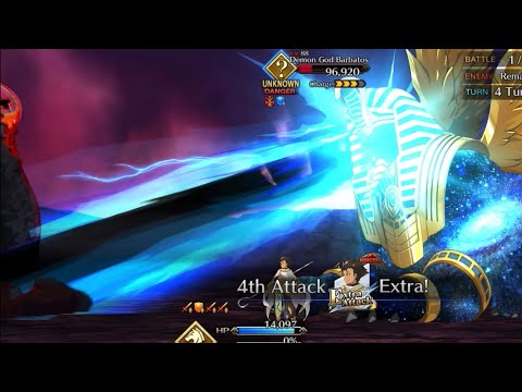 Ozymandias vs Barbatos (solo) [FGO NA] 5th Anniversary - Fourth Singularity Memorial Quest