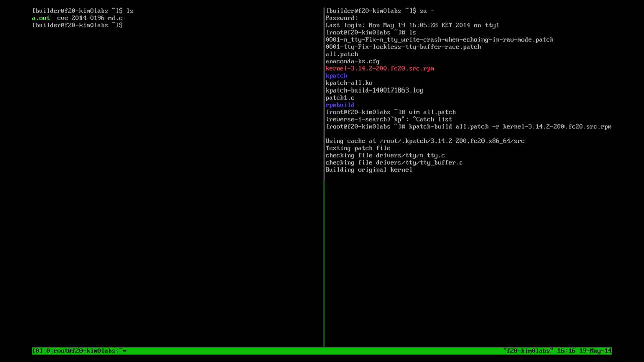 TNS Tutorials: Live Linux Kernel Patching