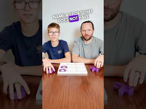 Sports Trivia! Dad vs Son TicTacToe!