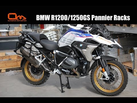 BMW R1200/1250GS Pannier Racks Installation