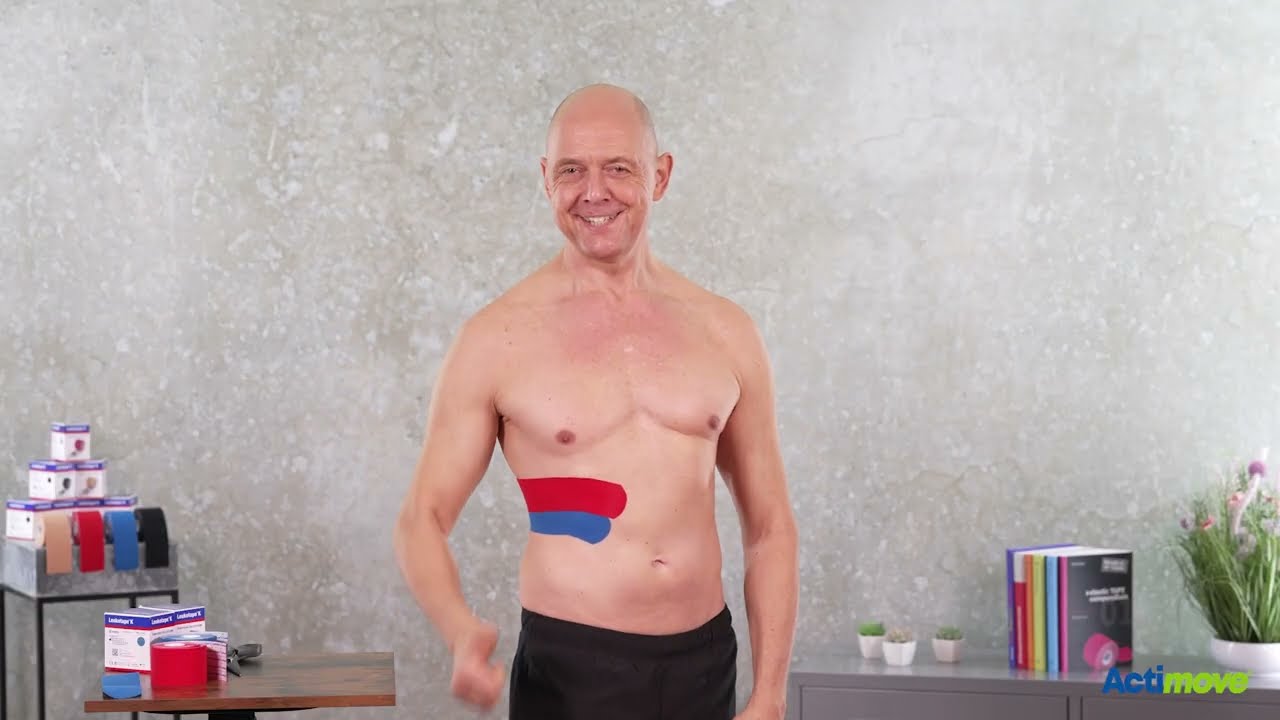Kinesiology Taping for Bruised Ribs