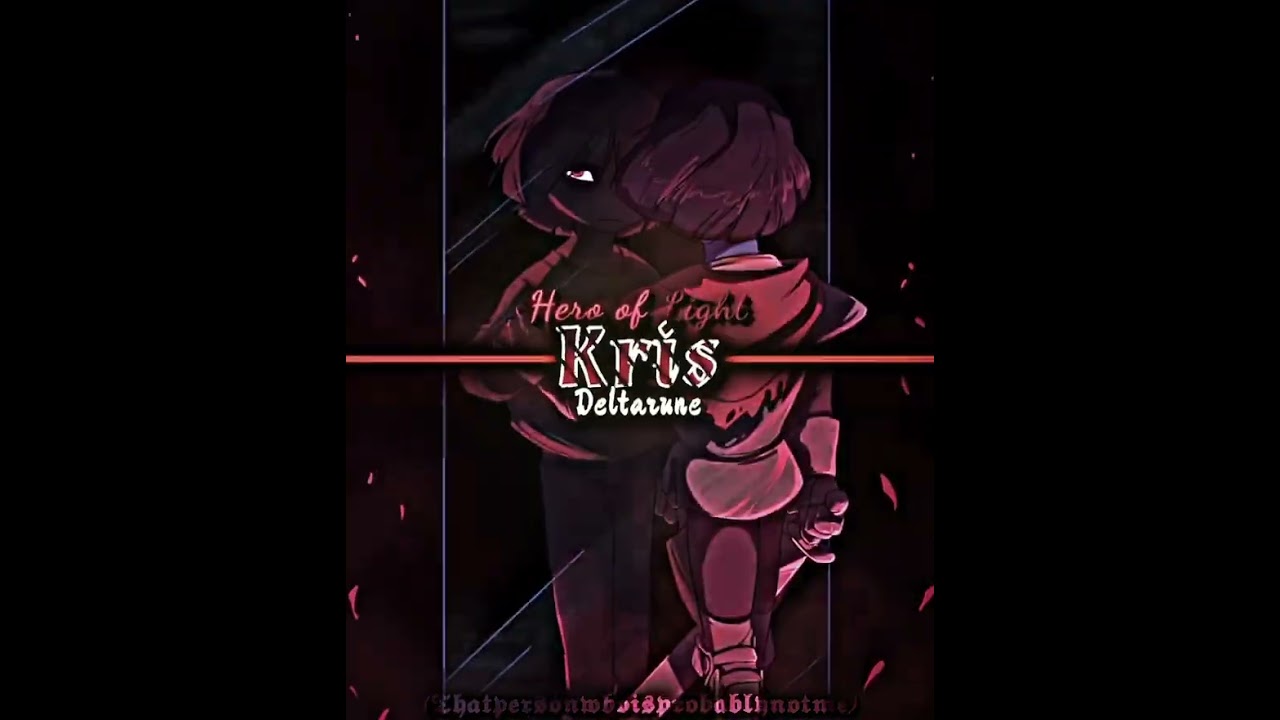 Kris (Deltarune) vs Anakin Skywalker (Legends)