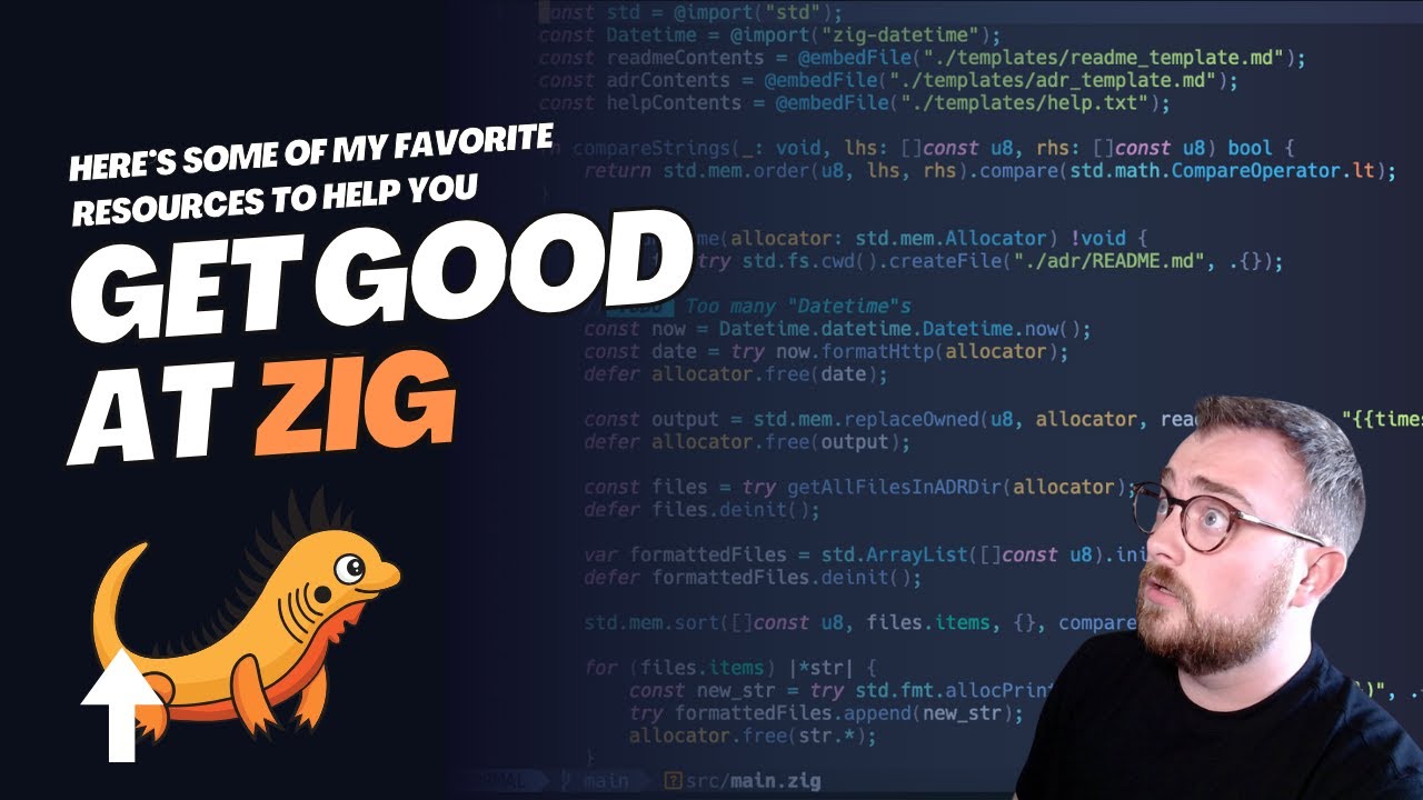 Get Good at Zig with these resources for learning the language