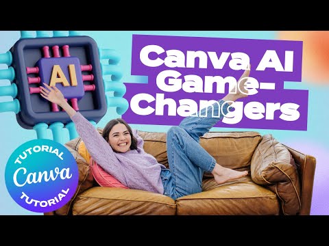 CANVA TUTORIAL: Top 3 EPIC AI Features in Canva to help you work faster and not harder