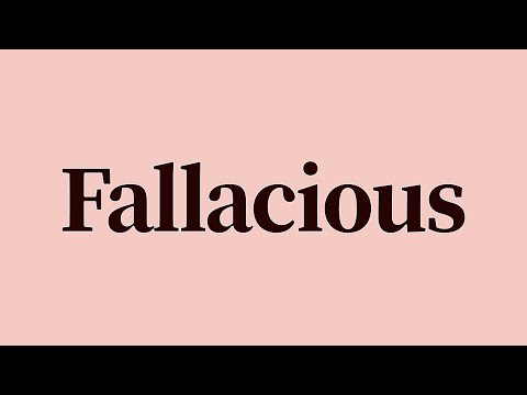 Fallacious Meaning and Definition