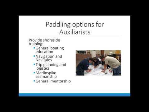 AuxScout workshop 205 AUXSCOUT and paddling programs