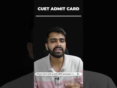 CUET ADMIT CARD DATE#cuet2023#cuet