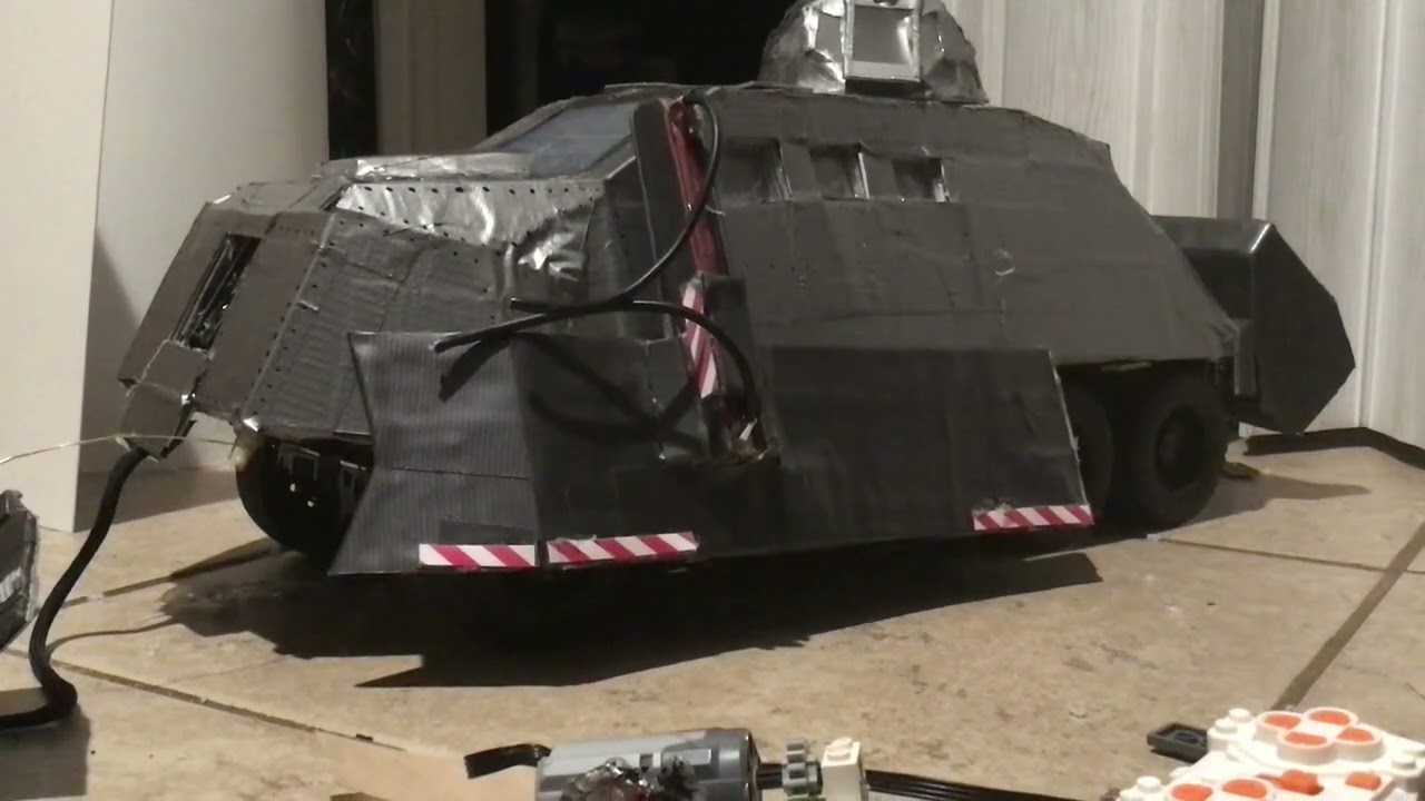 Cardboard tiv 2 2009 side flap deployment test