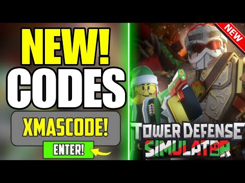 *NEW* ALL WORKING CODES FOR TOWER DEFENSE SIMULATOR 2022 | ROBLOX TDS CODES 2022 (DECEMBER)
