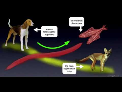 EDUCATE YOURSELF: The Red Herring Fallacy