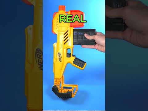 World's fastest 3d printed NERF blaster vs real