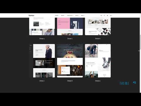 Santos - Modern Multi-Purpose Template Bira Nahuel