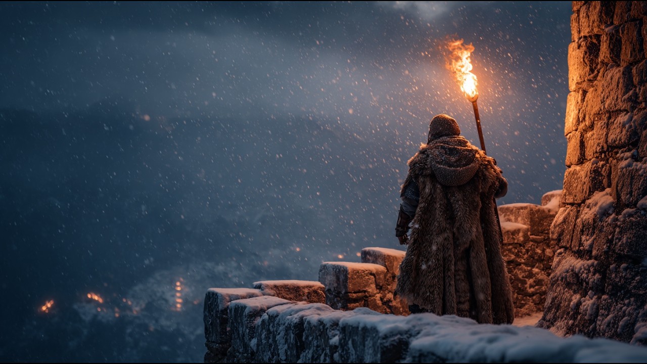 How Guards Survived Freezing Nights on Castle Walls