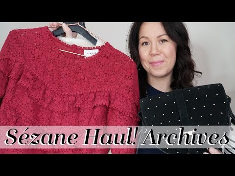 Sézane Haul & Try-on! What I got at the Archives Sale Part 1 | Kait Bos