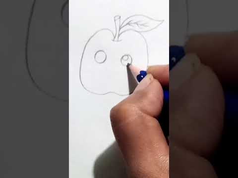 apple drawing/ smiley apple emoji drawing/latest emoji drawing