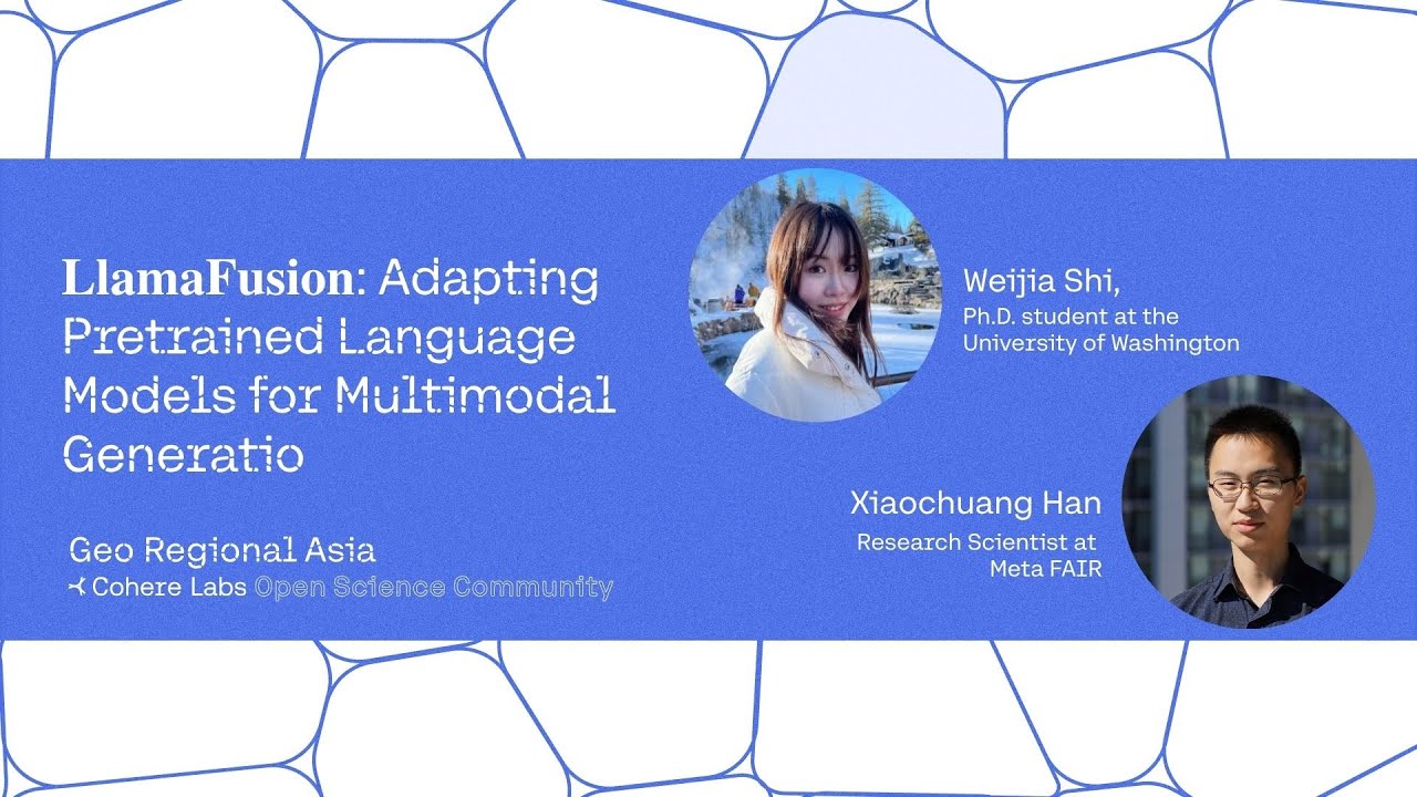 Weijia Shi and Xiaochuang Han - 𝐋𝐥𝐚𝐦𝐚𝐅𝐮𝐬𝐢𝐨𝐧  Adapting Pretrained Language Models for Mult