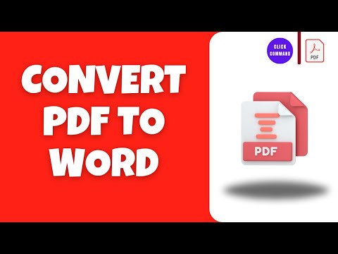 How to Convert PDF to Word Online