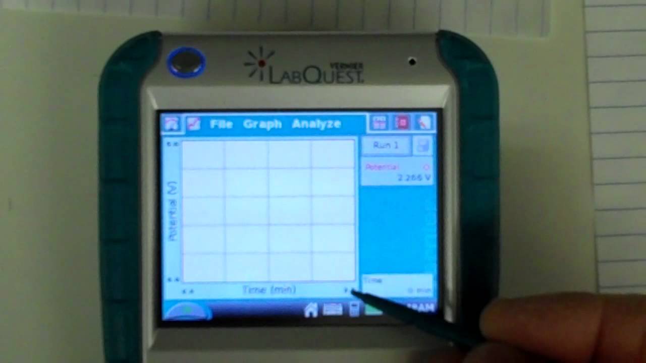 AME20213 Sampling & Saving Data with the LabQuest