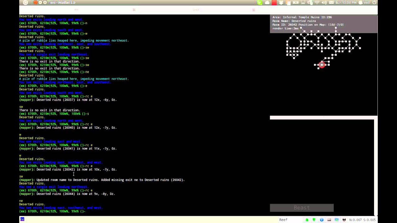 Mapping screencast (start)