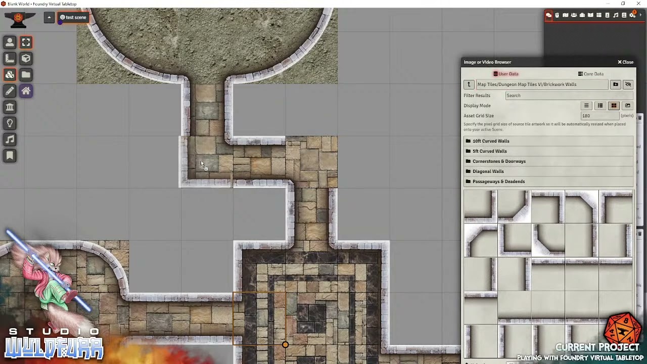 Testing Dungeon Map Tiles VI