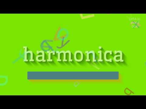 How to say "harmonica"! (High Quality Voices)