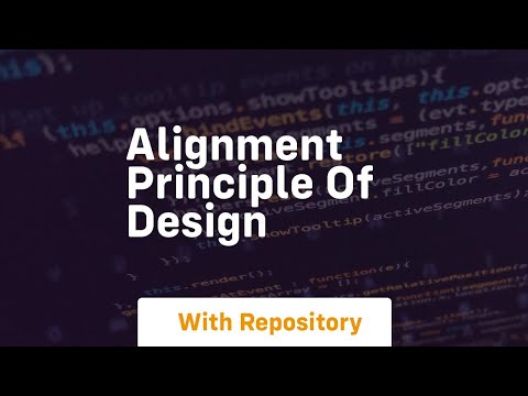 alignment principle of design