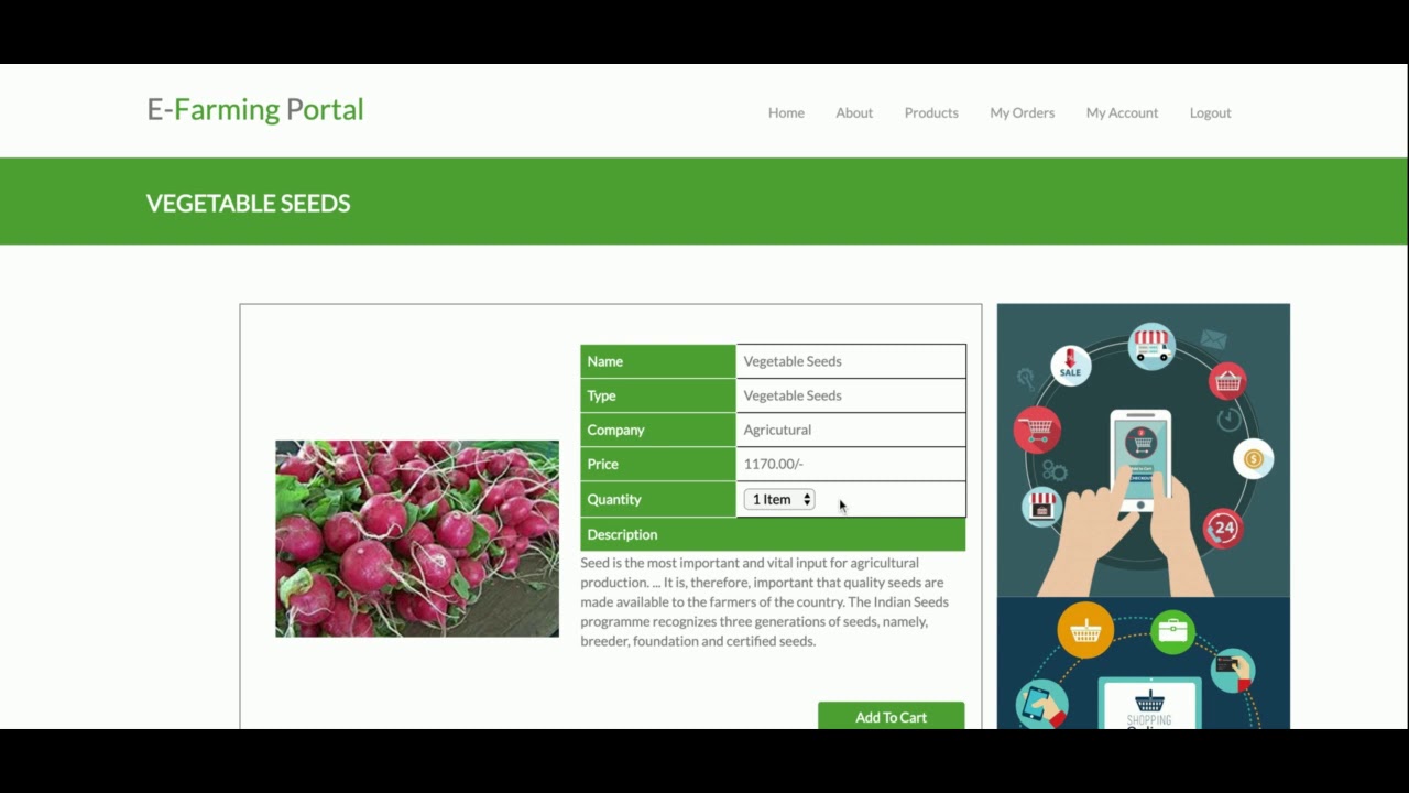 E-Farming Portal | Python Django Project Tutorial