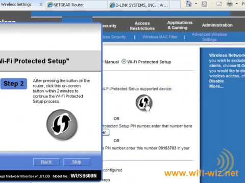 Wireless Networking - A Demonstration of WPS