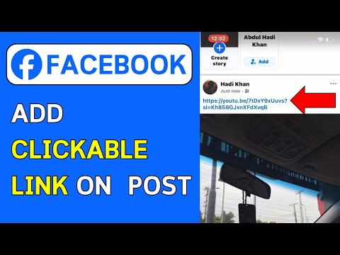 How To Add Clickable Link On Facebook Post