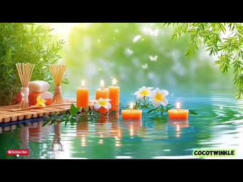 Peaceful Spa Pond Sounds | Nature Relaxation for Stress Relief | Healing Water Flow