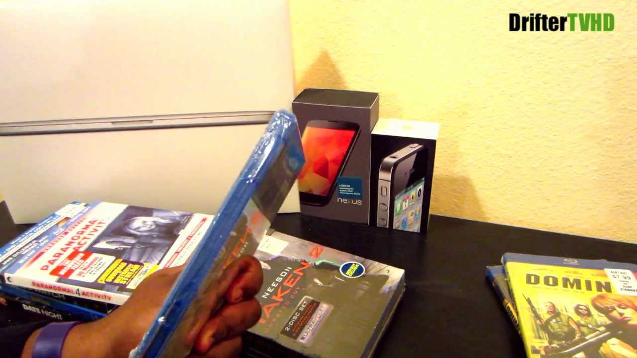 Paranormal Activity 4 Blu Ray: 1 Minute Unboxings on DrifterTVHD