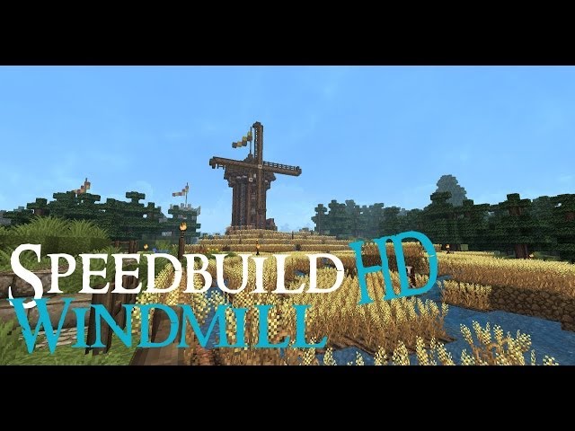 Medieval Gothic/Nordic Windmill Minecraft Map