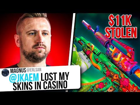 Jkaem SCAMS Fan $11,000 in Skins | CS NEWS