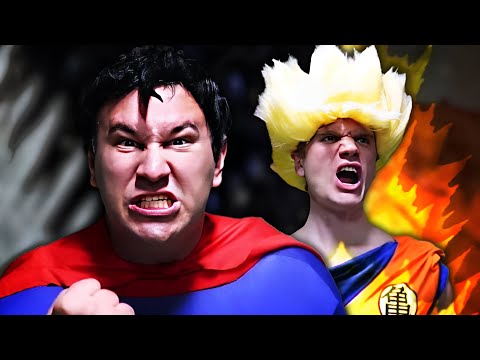 Goku vs Superman. Chaotic Rap Battles 1.