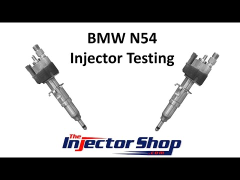 BMW N54 VDO GDI Fuel Injectors Testing on the GD1R at The Injector Shop
