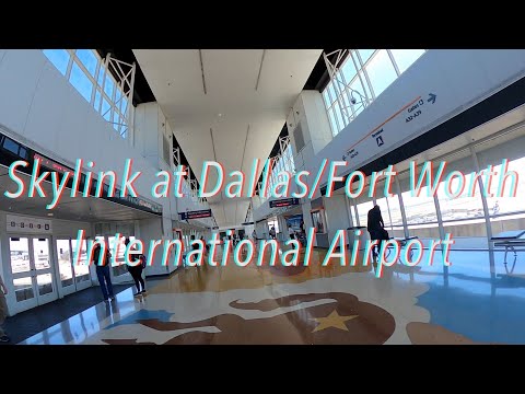 Seamless Terminal Transfer via SKYLINK at Dallas/Fort Worth Airport (DFW) | Quick Guide & Tips 🇺🇸