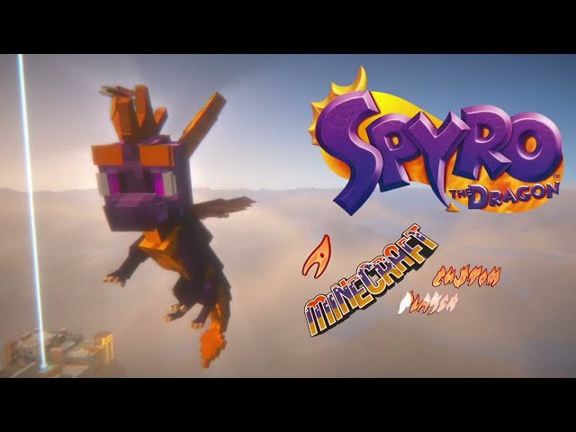Spyro the Dragon (Custom Player Model) Minecraft Texture Pack