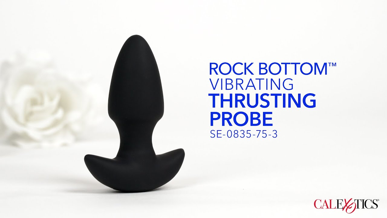 CalExotics Rock Bottom™ Vibrating Thrusting Probe