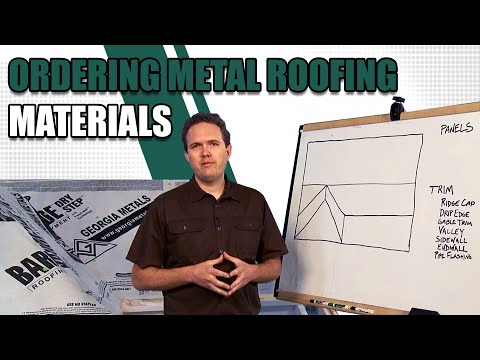 Ordering Metal Roofing Materials