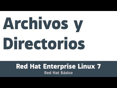 Archivos y Directorios | Red Hat Básico – Somos RedLinux