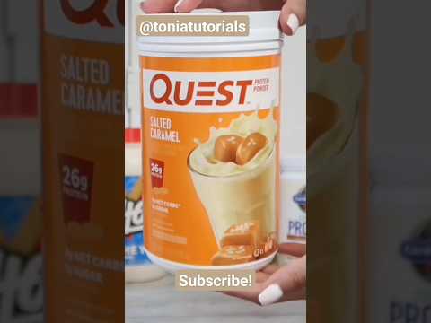 QUEST SALTED CARAMEL PROTEIN POWDER REVIEW!