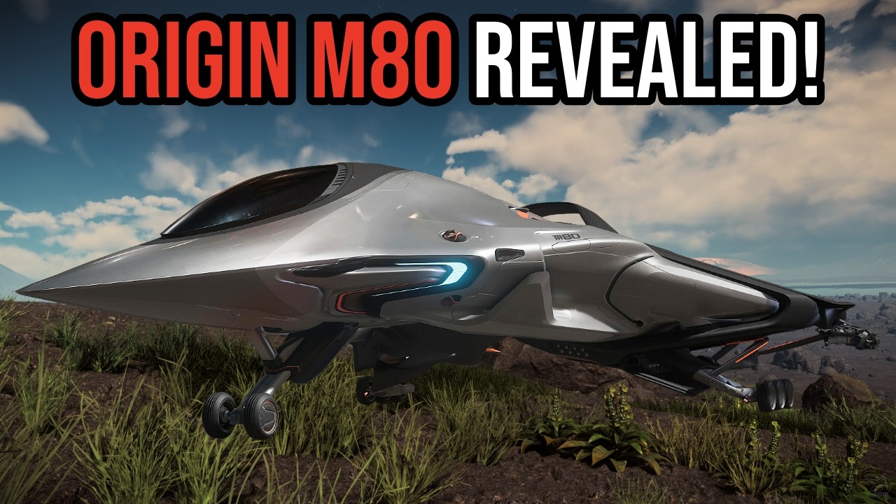 Star Citizen Origin M80 Heavy Fighter REVEALED!