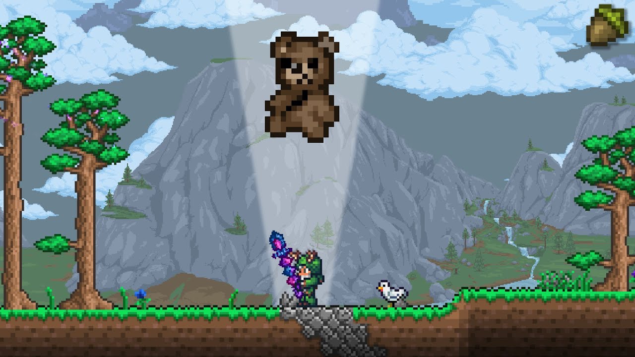 This Bear has a Secret... Terraria Mod of Redemption Let's Play #12