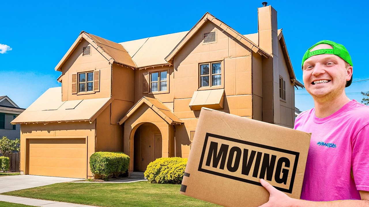 100 Days Building 10 EXTREME HOUSES!