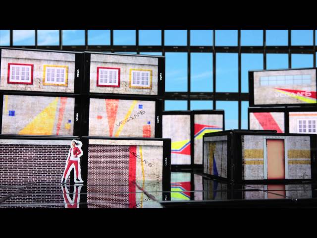 500 smartphones come together to make an awesome stop motion animation ...