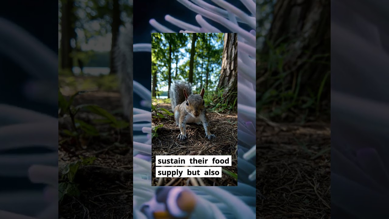 Squirrels: Nature's Unintentional Tree Planters!