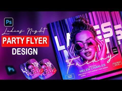 Master Club Flyer Design Photoshop | Full Beginner Guide | Event Flyer Design